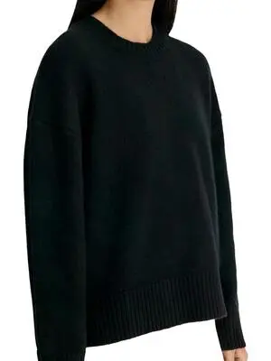 Loulou De Saison Cashmere Crew-neck Jumper - Black