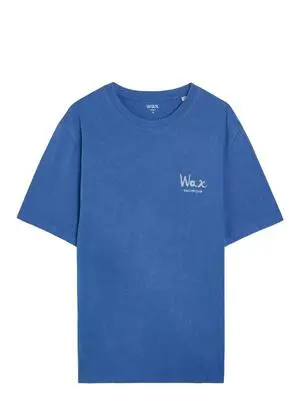 WAX LONDON Dean Graphic-print T-shirt - Blue