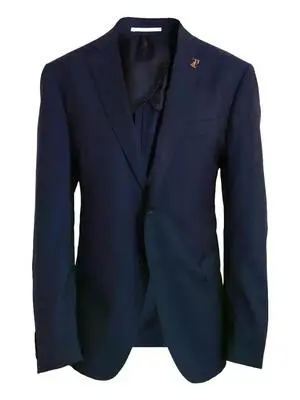 PAL ZILERI Logo-plaque Single-breasted Blazer