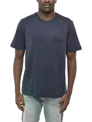 DIESEL® Logo-embroidered T-shirt - Blue