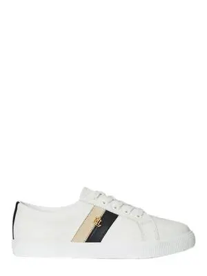 Polo Ralph Lauren Janson Ii Lace-up Sneakers - White