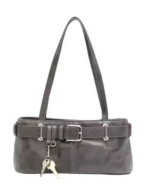 OSOI Osoi Buckle Detail Leather Tote Bag Grey