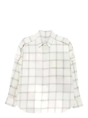 IRO PARIS Check-pattern Button-down Shirt - Neutrals
