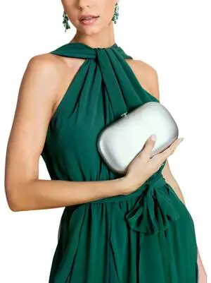 Jeffrey Levinson Jeffrey Levinson Elina Plus Clutch Bag Silver