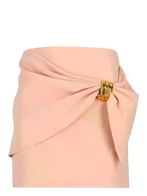 Elisabetta Franchi Draped Detail Mini Skirt - Pink