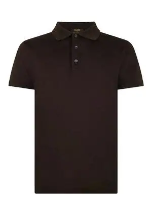 MOORER Short-sleeve Polo Shirt