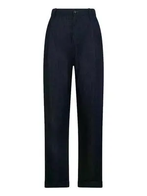 MOORER Moorer High-Waisted Loose Fit Jeans