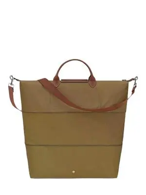 Longchamp Le Pliage Original Travel Bag Expandable - Brown