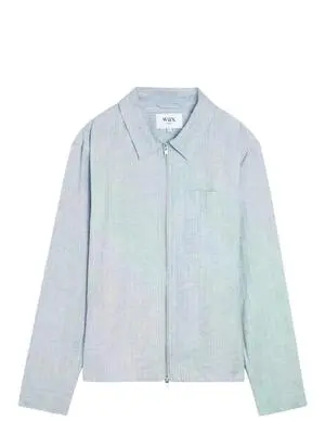 WAX LONDON Eldon Shirt Jacket - Blue