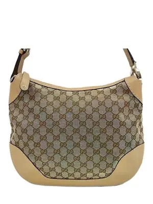 Gucci Gg Canvas Shoulder Bag - Neutrals