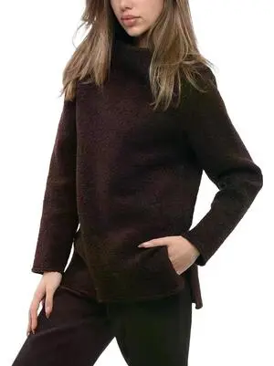 JIL SANDER Jil Sander Bouclé Boat-Neck Sweater