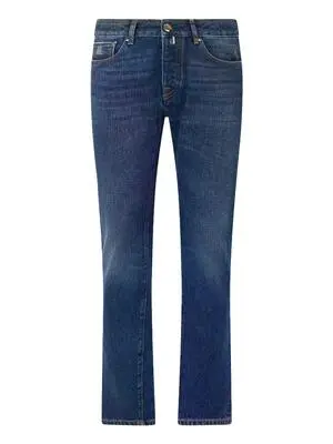 MOORER Straight-leg Jeans - Blue