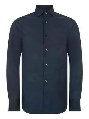 MOORER Long-sleeve Shirt - Blue