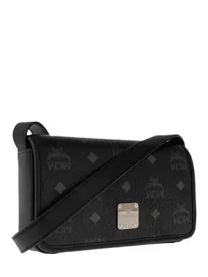 Mcm Visetos Cross Body Bag - Black
