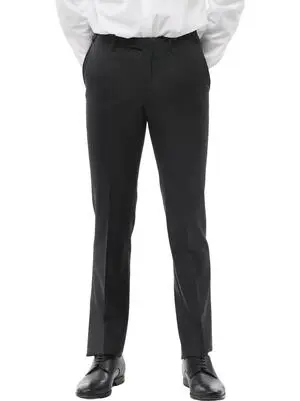 Corneliani Virgin Wool Trousers - Grey