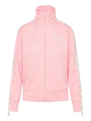 GOLDEN GOOSE Golden Goose Deluxe Brand Denise Star Collection Zipped Sweatshirt Pink