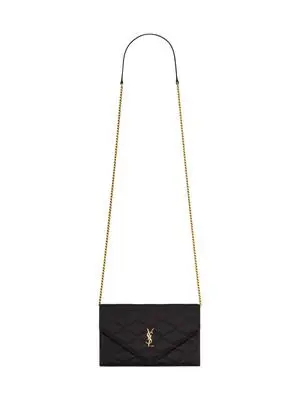Saint Laurent Chain Shoulder Bag - Black