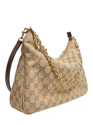Gucci Lady Lunetta Chain Medium Shoulder Bag - Sand/brown