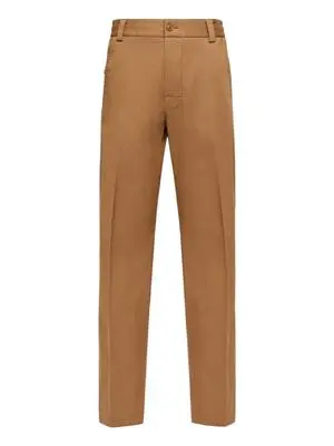 Moncler Tailored Cotton Pants - Camel