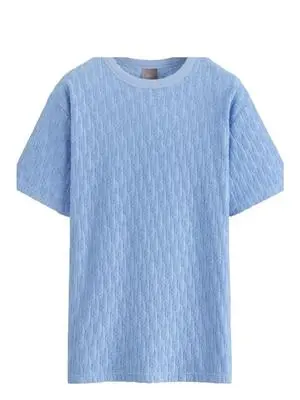 Dior Oblique T-shirt, Relaxed Fit - Blue