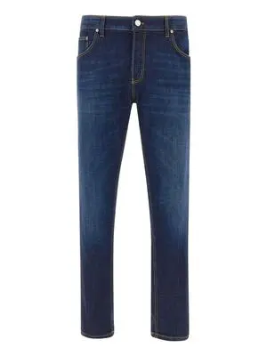 PT TORINO Belt Loop Jeans - Blue