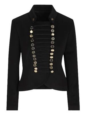 CINI VENEZIA Long Sleeve Jacket - Black