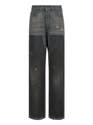 Amiri Bones Baggy Jeans - Dark Gray