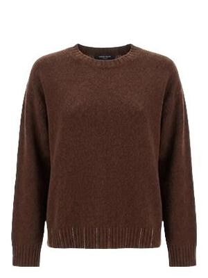 Fabiana Filippi Long Sleeve Knit Top - Red