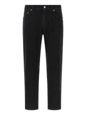 DEPARTMENT 5 Talk" Jeans Straight Leg Cropped - Black
