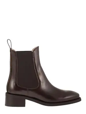FABIANA FILIPPI Fabiana Filippi Leather Chelsea Ankle Boots