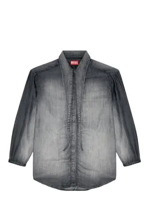 DIESEL® De-arven-s Denim Shirt - Grey
