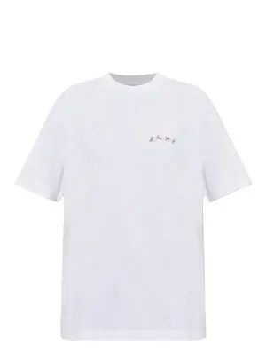 Off-White Printed Crewneck T-shirt - No