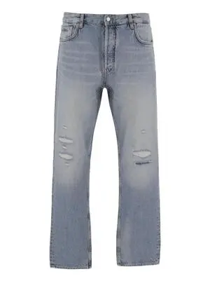 Emporio Armani Belt-loop Jeans - Gray