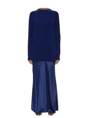 Christopher Esber Long Sleeved Maxi Dress - Blue