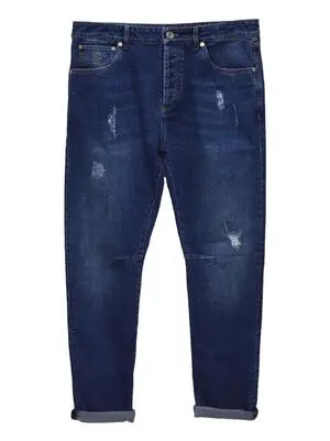 Brunello Cucinelli Belt Loop Jeans - Blue
