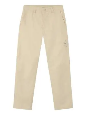 Stone Island Logo Patch Trousers - Light Brown
