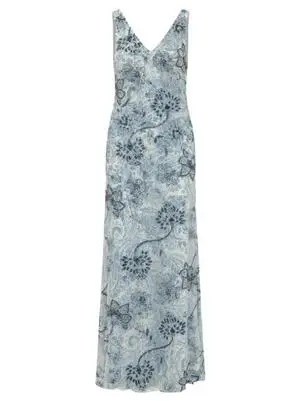 RALPH LAUREN Ralph Lauren Sleeveless V-Neck Maxi Dress