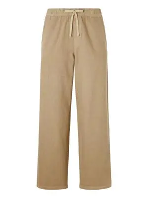 A.p.c. A.P.C. Straight-Leg Cotton-Twill Trousers Neutrals