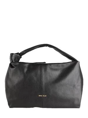 MARC ELLIS Leather Hobo Bag - Black