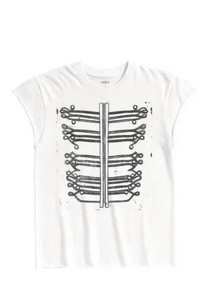 OTHER UK Napoleon Rocker Tee Vintage - White