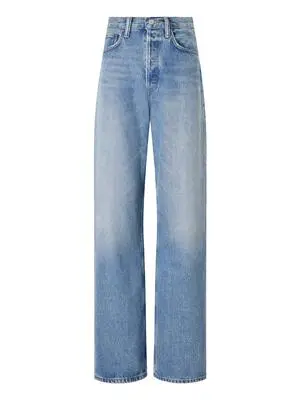 AGOLDE Vintage Loose High-rise Straight-leg Jeans - Blue