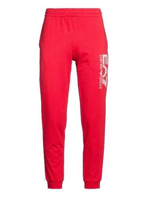 EA7 Pants Size Cotton - Red