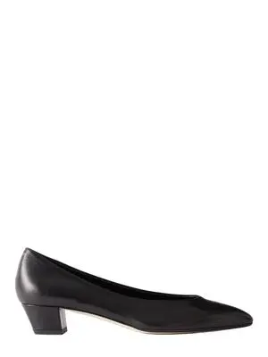 AeydĒ Helia 35 Leather Pumps - Black