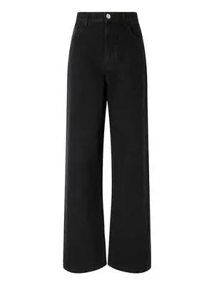 RÓHE Bruun Wide-leg Jeans - Black