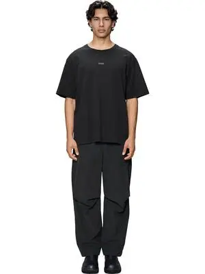 Rains Rains Classic T-Shirt In Organic Cotton Black