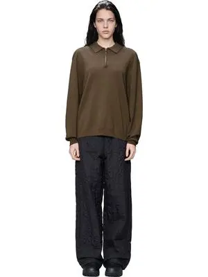Rains Long Sleeve Polo - Splinter