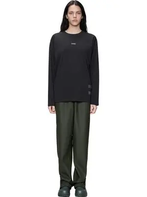 Rains Rains Classic Long Sleeve T-Shirt Black