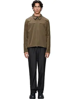 Rains Tech Woven Overshirt - Splinter