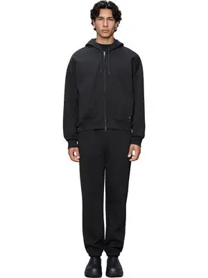 Rains Classic Zip Hoodie Splash 3d - Black