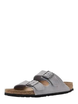 BIRKENSTOCK Arizona Suede Sandals - Purple